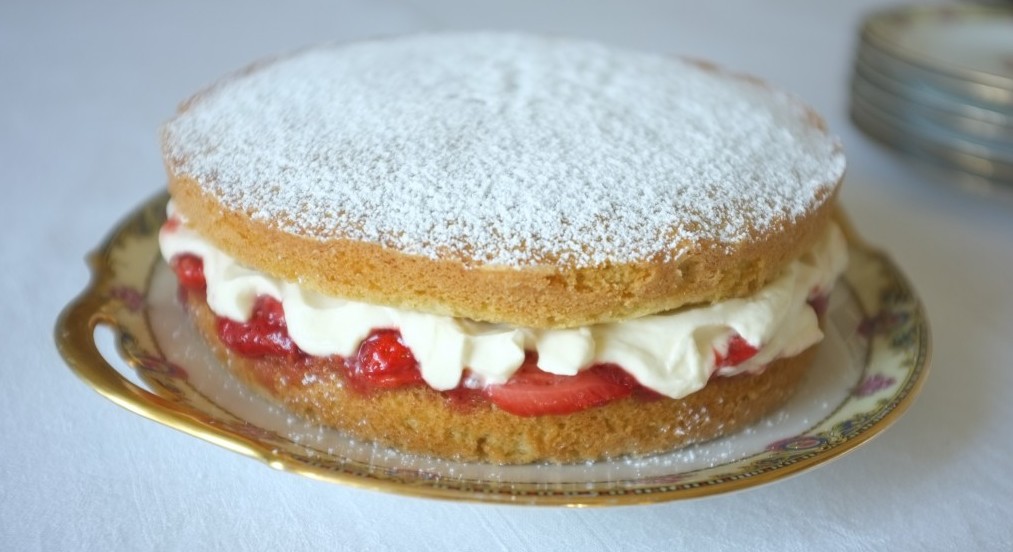 recette sans gluten de gâteau Victoria - Clem sans gluten
