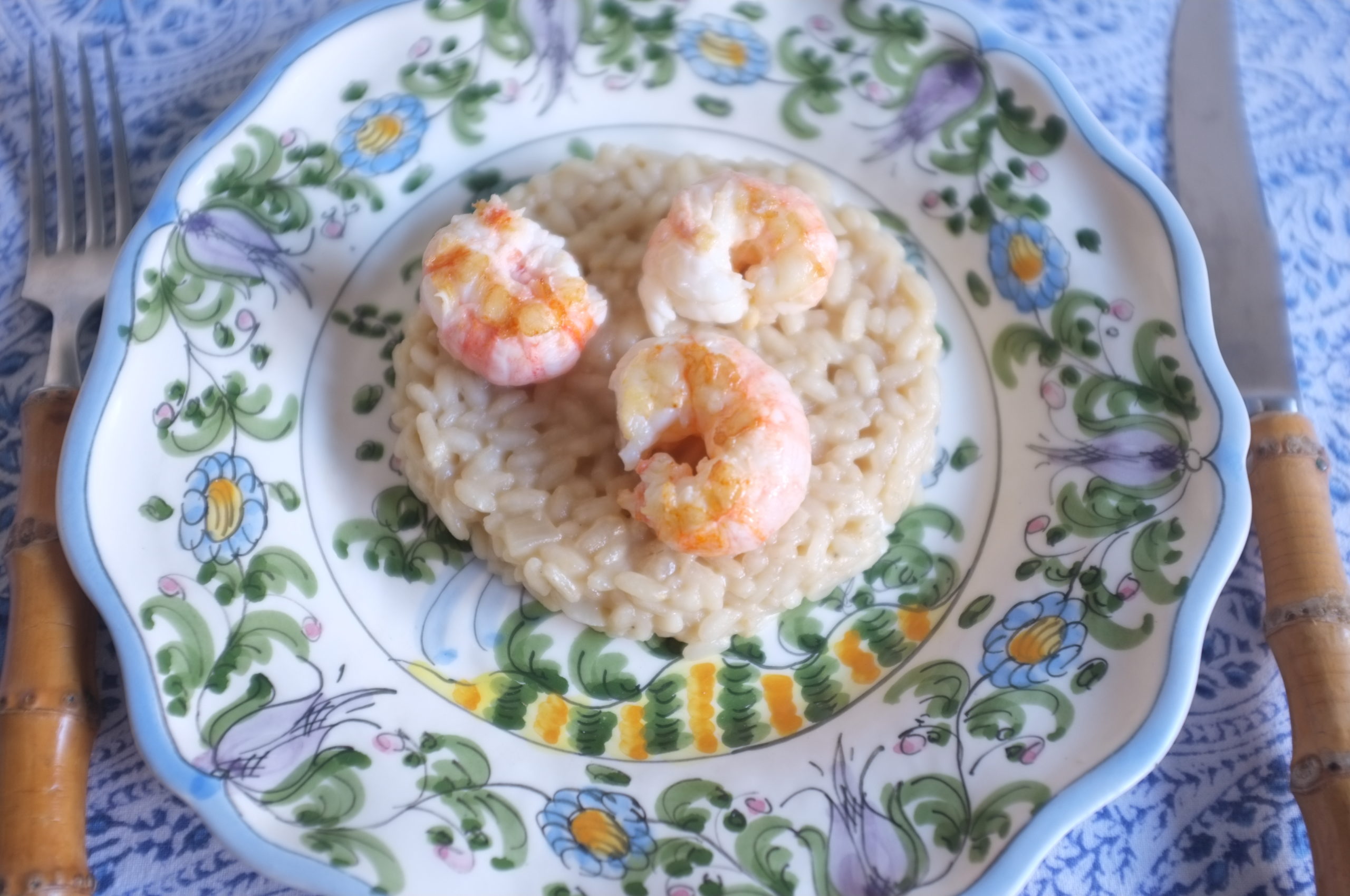 Risotto aux langoustines - Clem Sans Gluten
